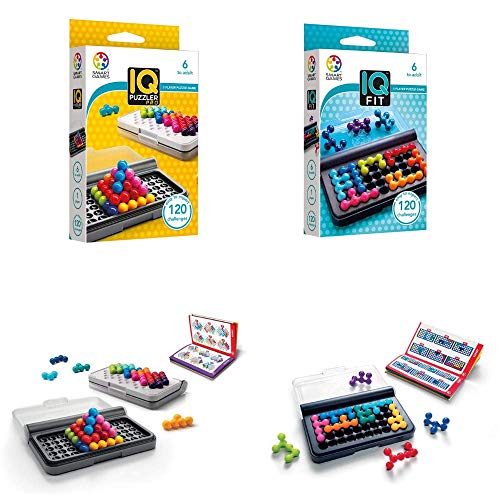 IQ Bundles 3D Series: IQ Puzzler Pro & IQ Fit 240 Challenges for Ages ...