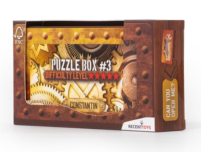 Constantin Puzzle Box #3 - Find The Hidden Compartment in This Most Ad ...