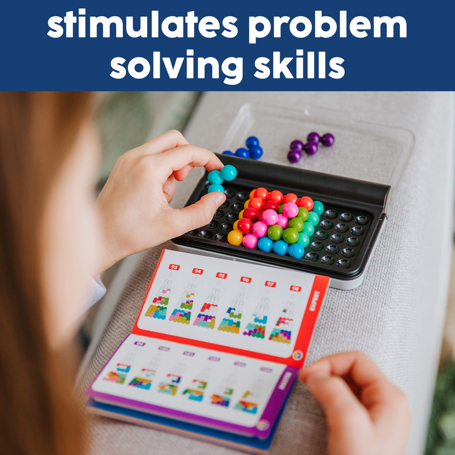 IQ Puzzler Pro – 120 Challenges in 2D & 3D Travel Brain Teaser Ages 6 ...