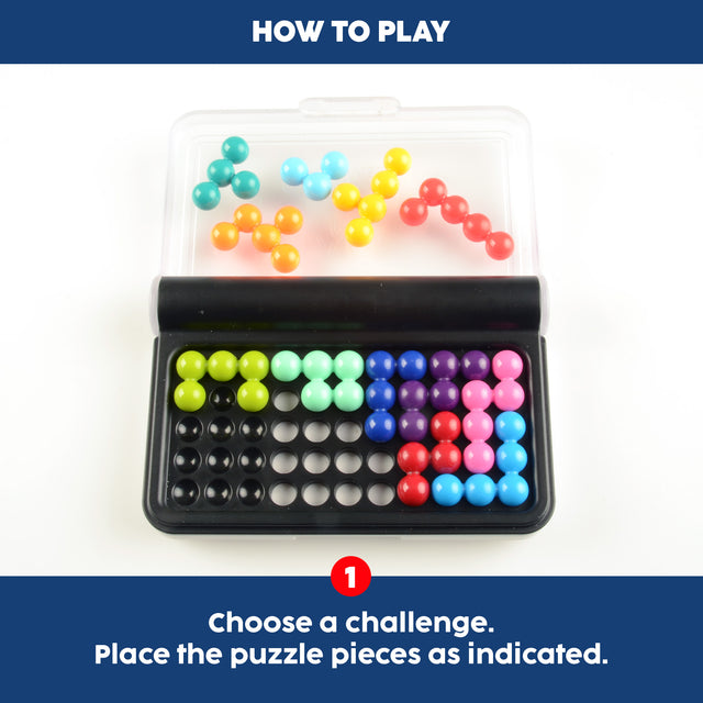 IQ Puzzler Pro – 120 Challenges in 2D & 3D Travel Brain Teaser Ages 6 ...